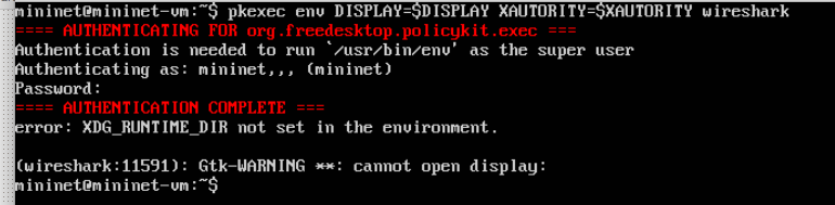 software installation - Wireshark Problem in Ubuntu [Mininet] - Ask Ubuntu