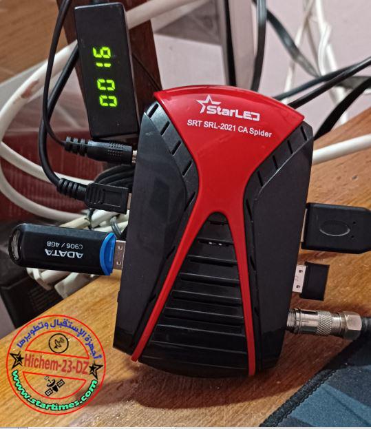 شرح طريقة تفعيل سيرفير CANAL على جهاز StarLED SRT SRL- 2021 CA Spider