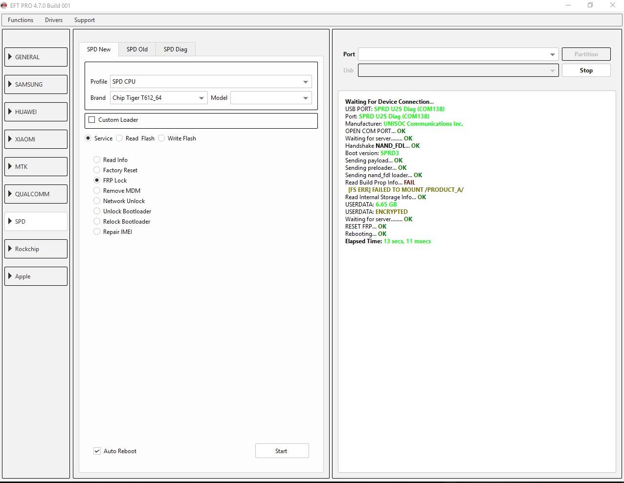 EFT Pro Dongle v4.4.5 Build 001 is Released [SPD RSA AUTH Itel/Tecno/Infinix/Realme] - Page 6 ...