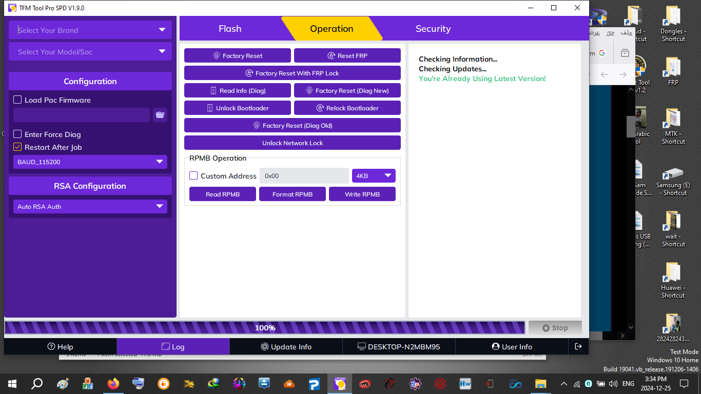 GSM-Forum - tfm tool spd v190 mdm function disabled