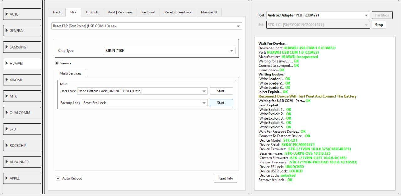 Huawei P Smart Z STK-LX1 Reset FRP EFT Pro - GSM-Forum